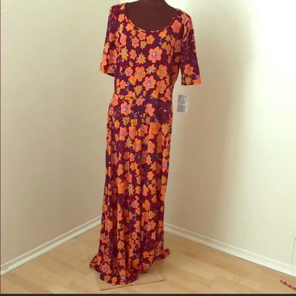 LuLaRoe | Dresses | Nwt Lularoe Ana Maxi Dress | Poshmark
